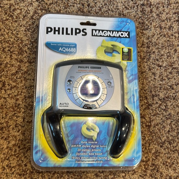 Portable Audio & Video | Philips Magnavox Stereo Radio Cassette Player ...